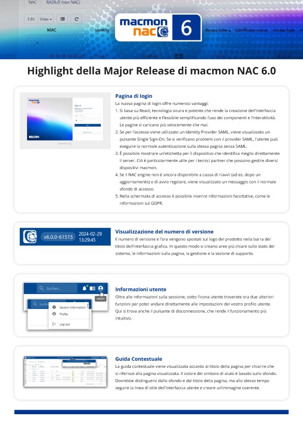 macmon NAC highlight v6 | Bludis